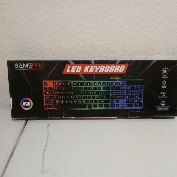 Game Pro Computers Laptops And Parts Gamepro Gaming Keyboard Poshmark